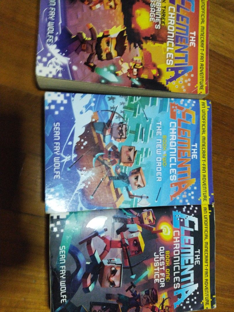 Minecraft elementia chronicles, Hobbies & Toys, Books & Magazines ...