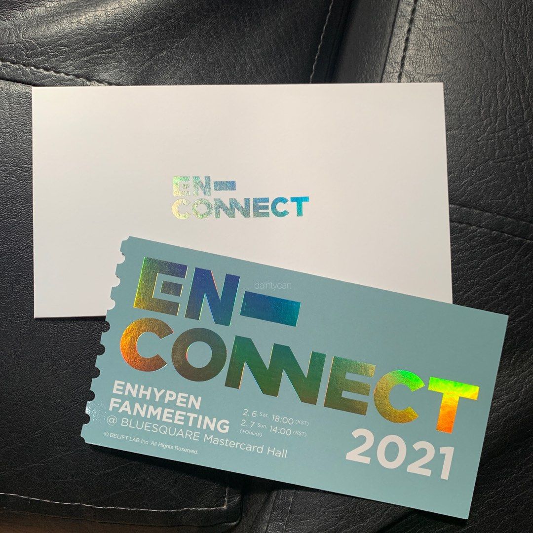 enhypen enconnect ticket on Carousell