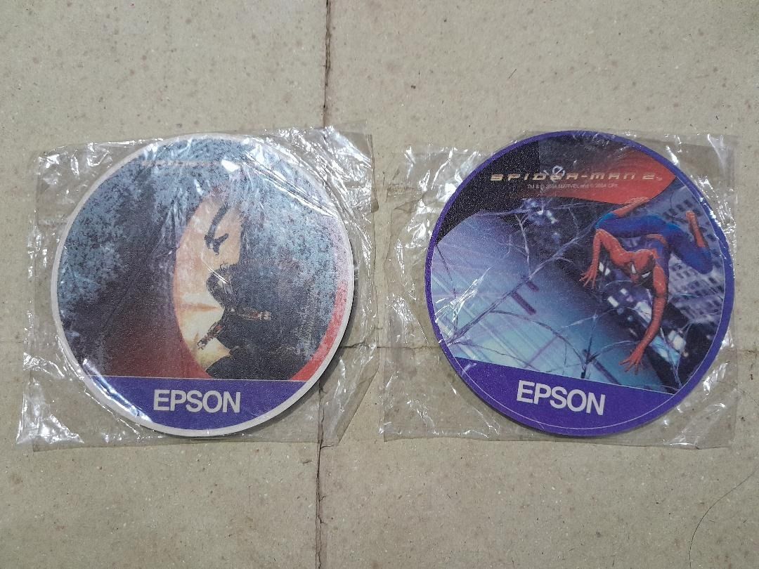 EPSON Brand Printer EXCLUSIVE Complete Set of 6 pcs. SPIDER MAN 2 MOVIE ...