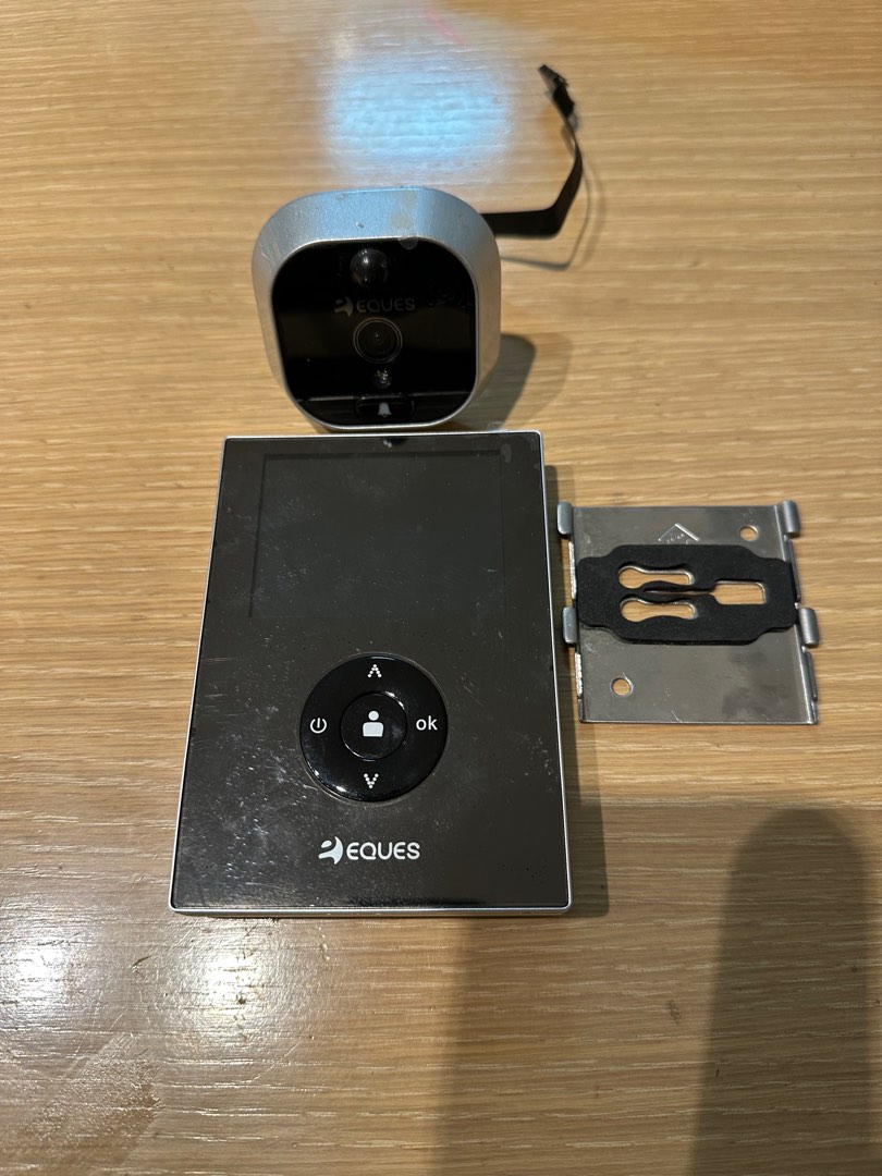 Eques VEIU Mini (R21) Digital Door Peephole Viewer (Premium Black ...