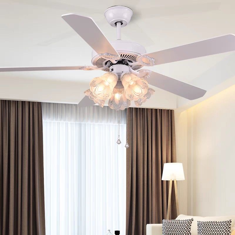 European Classic White Fan Light, Furniture & Home Living, Lighting & Fans, Fans on Carousell