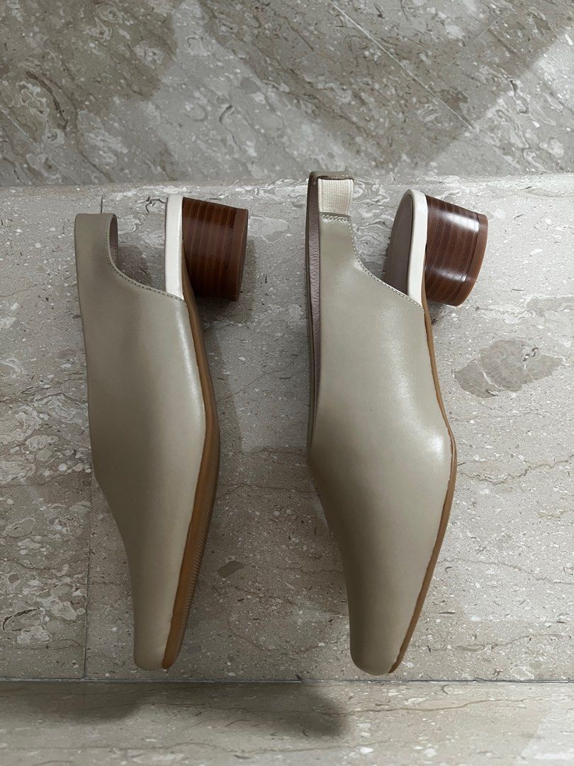 Everlane DUPES - Square Toe Slingbacm, Women's Fashion, Footwear, Heels ...