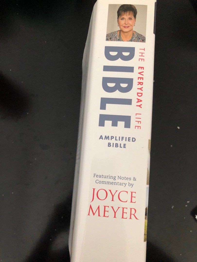Everyday Life Bible - Joyce Meyer, Hobbies & Toys, Books & Magazines ... Everyday Life Bible - Joyce Meyer, Hobbies & Toys, Books & Magazines ...