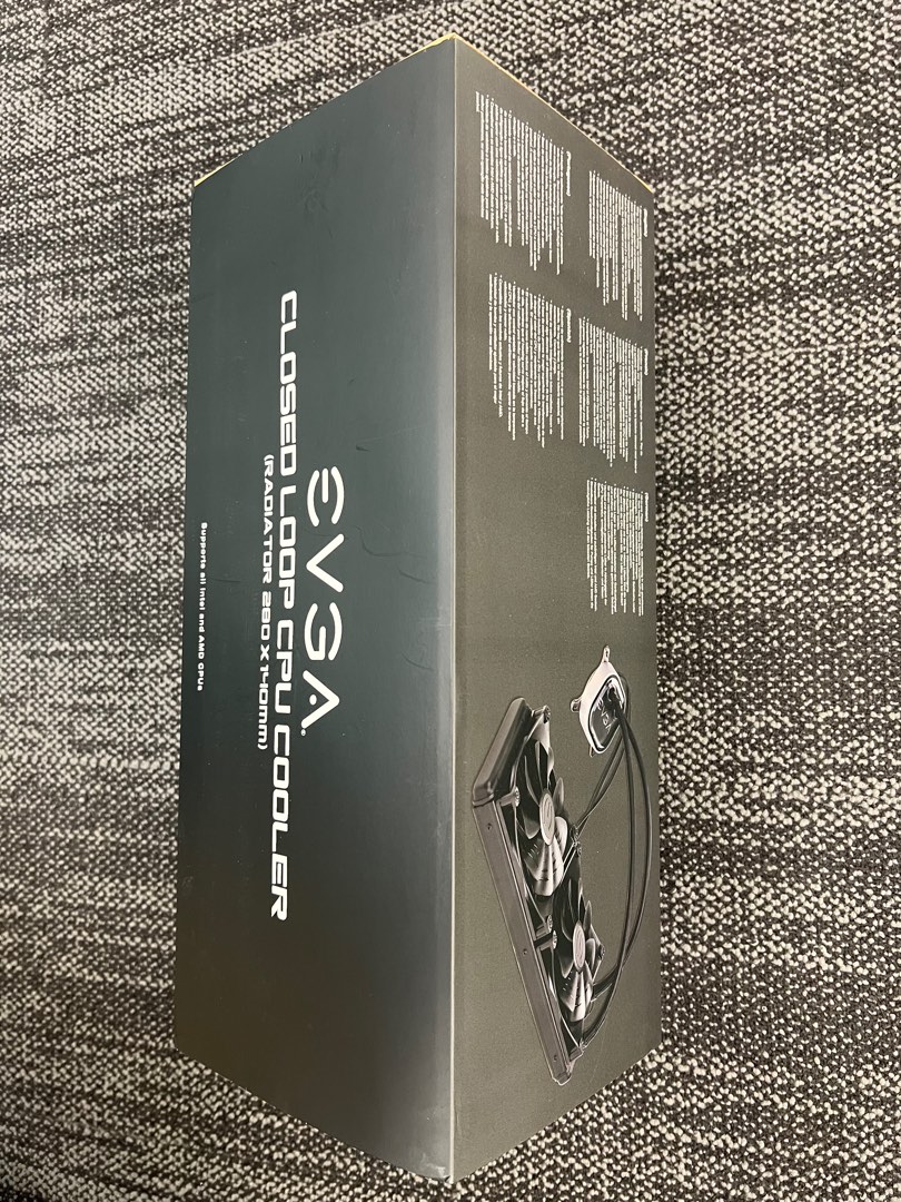evga clc 280 AIO CPU Cooler, Computers & Tech, Parts & Accessories ...