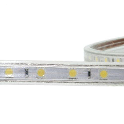 Extra Long 50 Meter LED Strip Cool White 230V with 60x 5050 SMD per ...