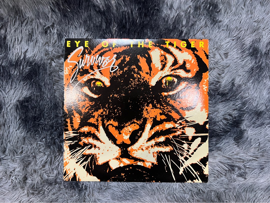 Eye Of The Tiger By Survivor Std Black On Carousell