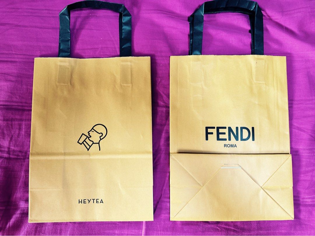 Fendi x Roma collaboration with HEYTEA, Luxury, Accessories on Carousell