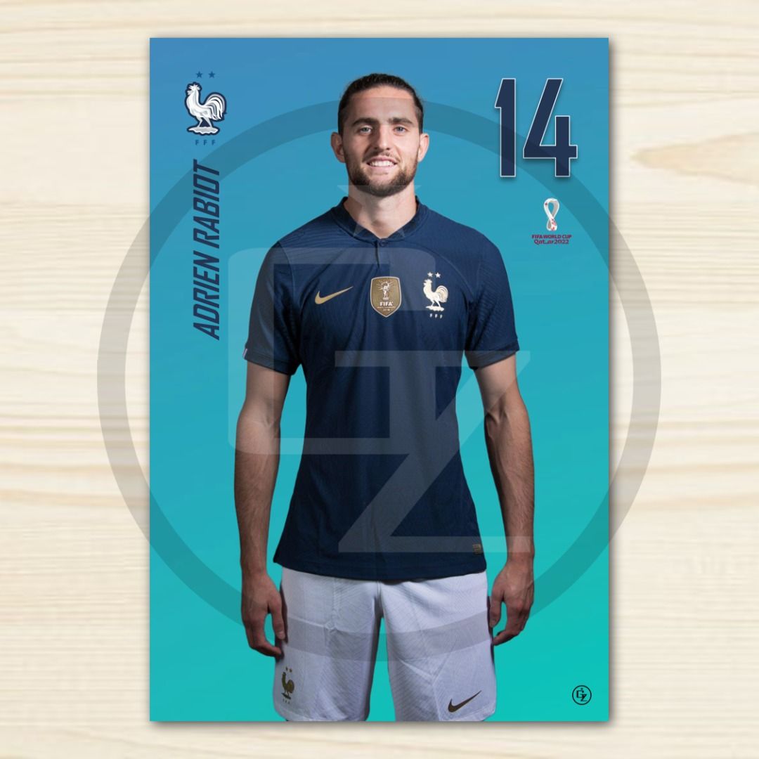 FIFA World Cup 2022 Player Cards (Kylian Mbappe, Antoine Griezmann ...