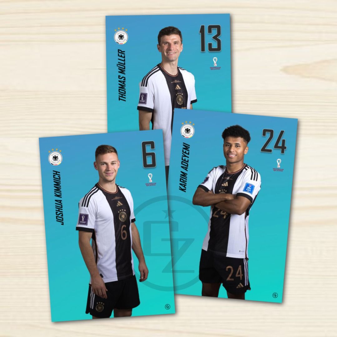 FIFA World Cup 2022 Player Cards (Neymar Jr, Vinicius Jr, Richarlison ...