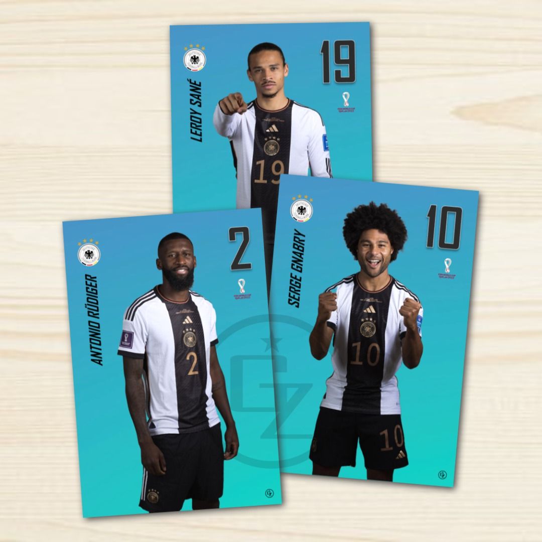 FIFA World Cup 2022 Player Cards (Neymar Jr, Vinicius Jr, Richarlison ...