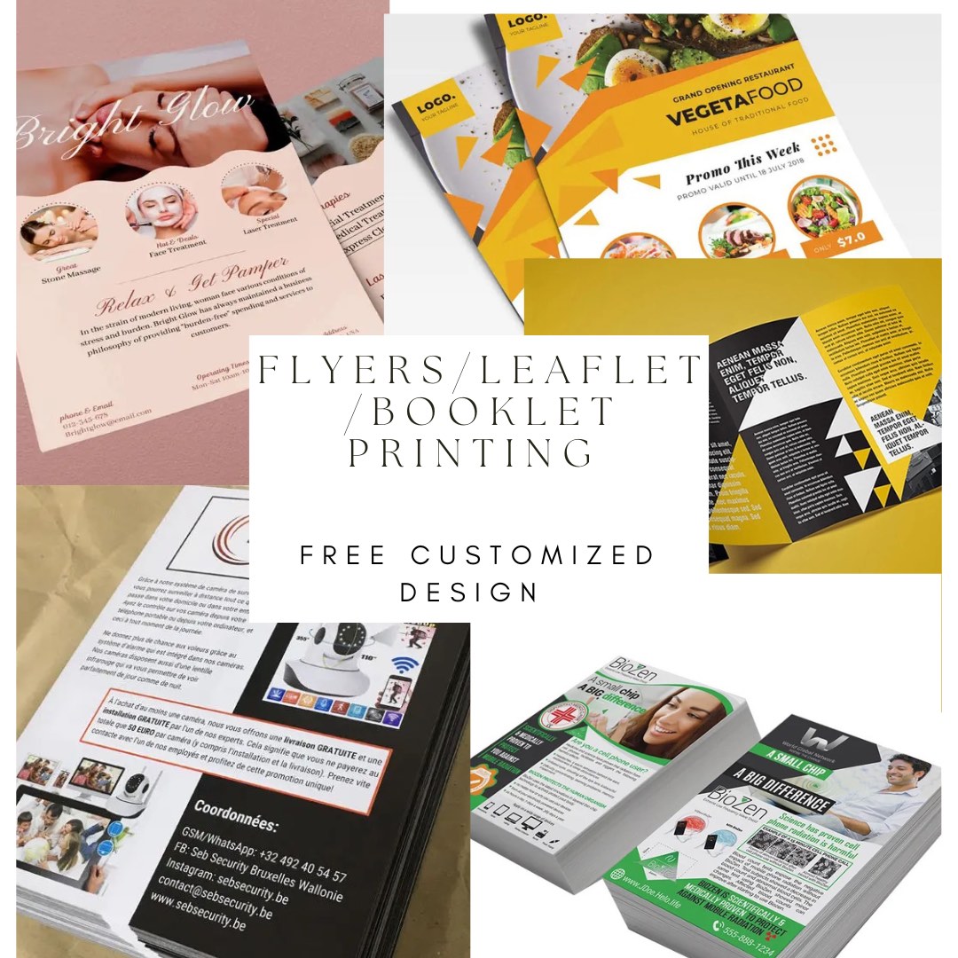 Flyers / booklets / leaflets Printing, Hobbies & Toys, Stationery & Craft, Art & Prints on Carousell
