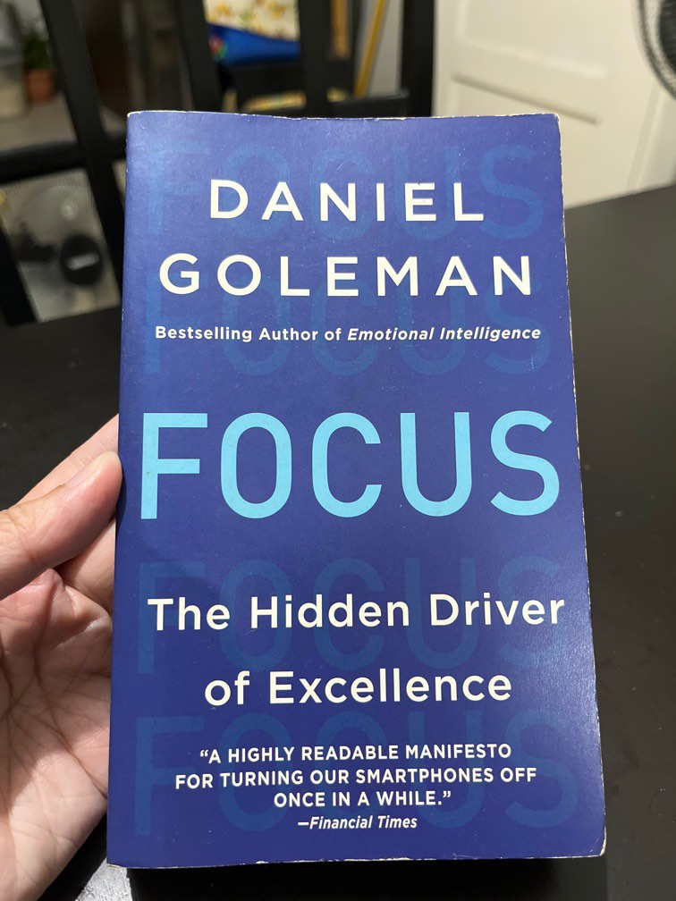 Focus by Daniel Goleman: The Hidden Driver of Excellence on Carousell