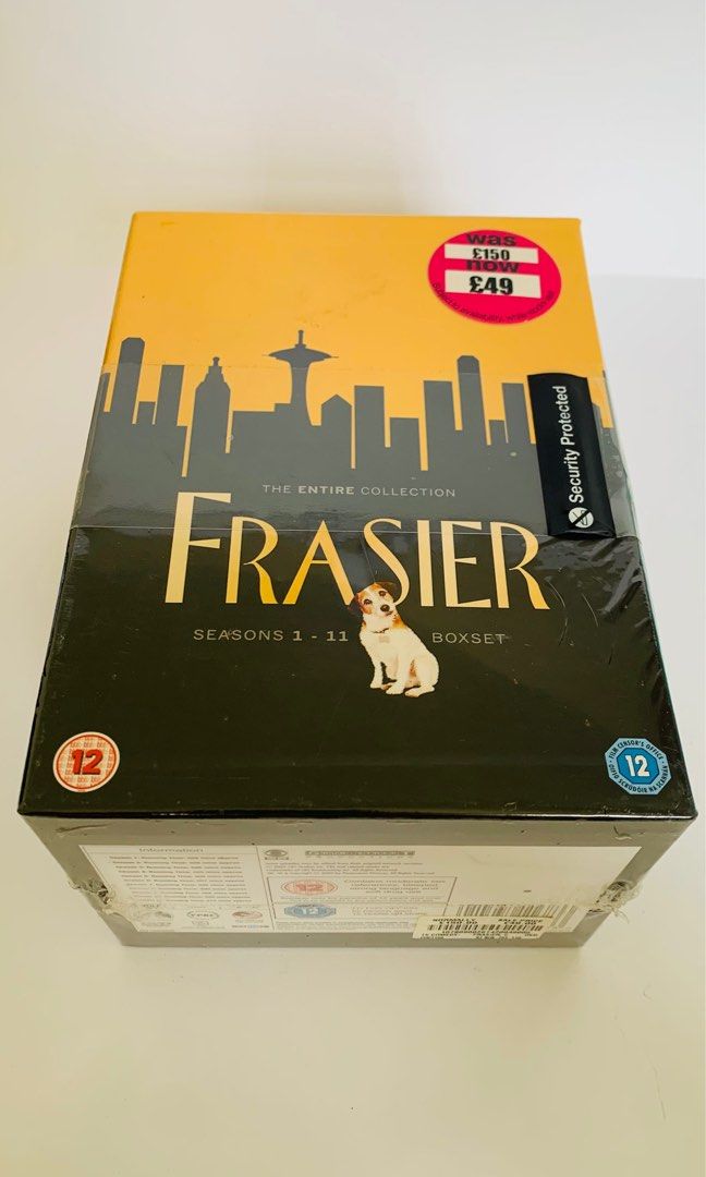 Frasier Season 1-11 Box Set DVD, 興趣及遊戲, 音樂、樂器 & 配件, 音樂與媒體 - CD 及 DVD ...