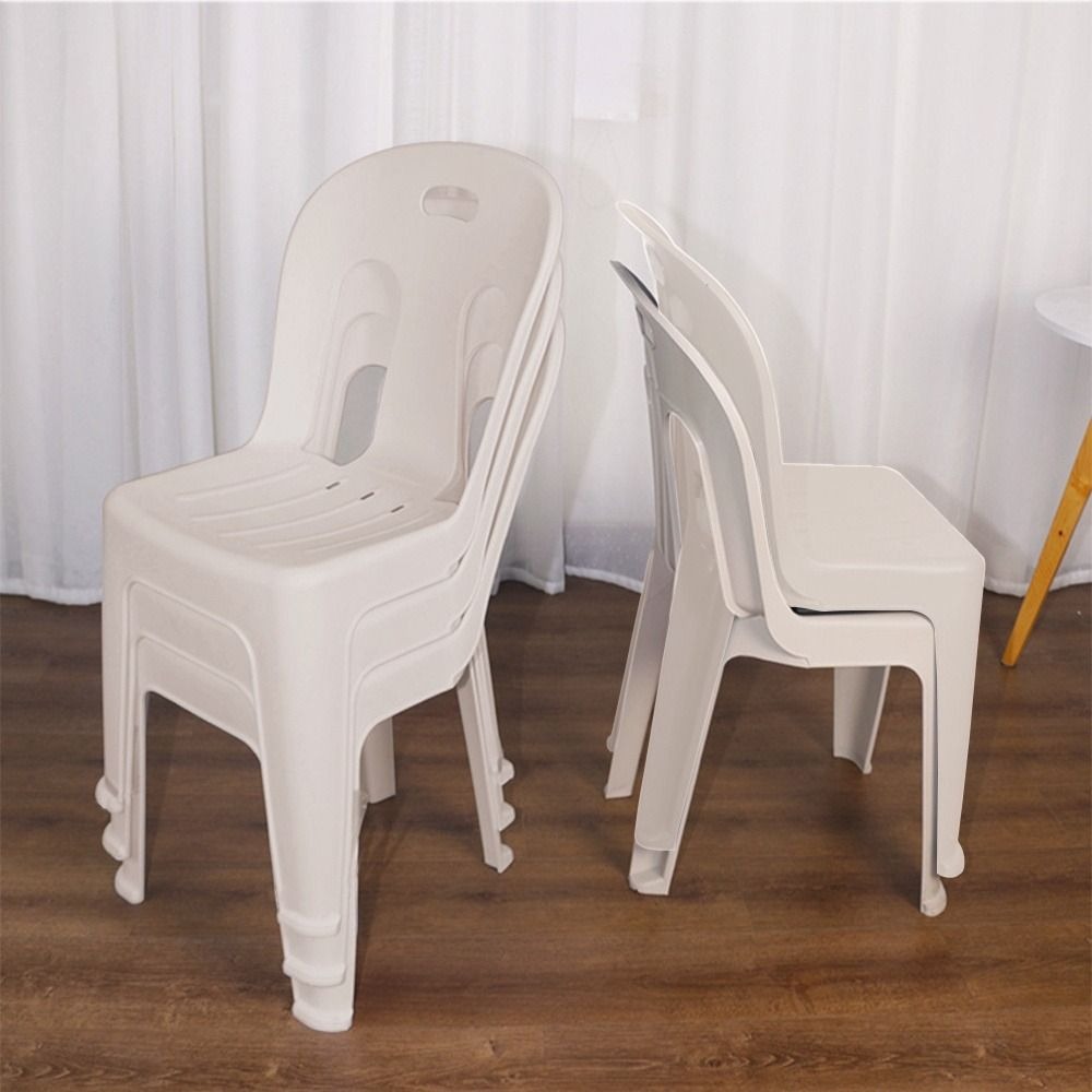 [Free Delivery] Stackable Kopitiam Chair Portable Movable Chairs Moden ...
