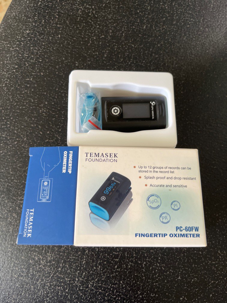 FREE pulse oximeter, Health & Nutrition, Health Monitors & Weighing ...