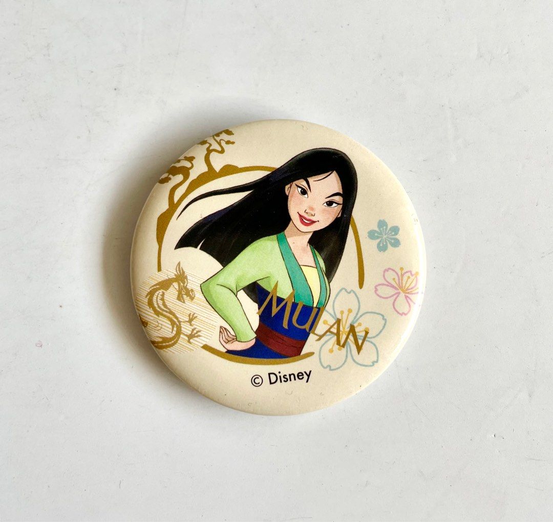 FWP Disney Discover New Friends Ruler and Disney Mulan Pin Badge ...