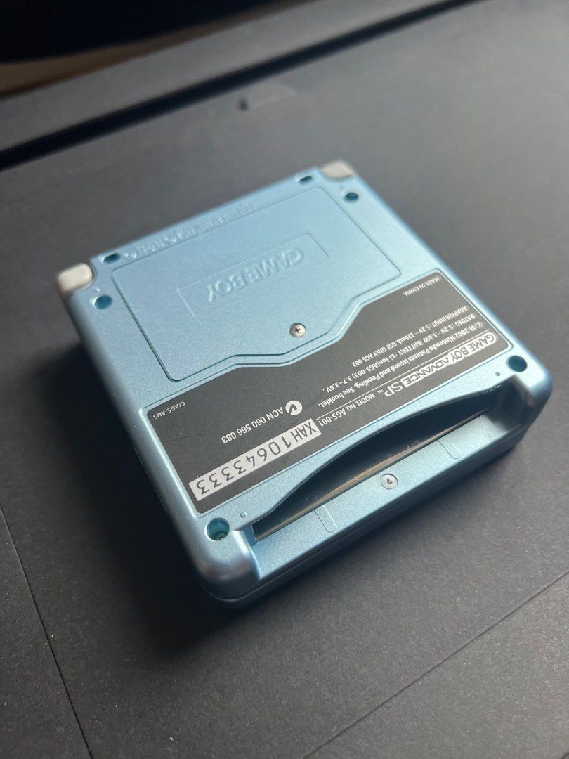 [GBA] GameBoy Advance SP Special blue mana Color 遊戲機, 電子遊戲, 電子遊戲機 ...