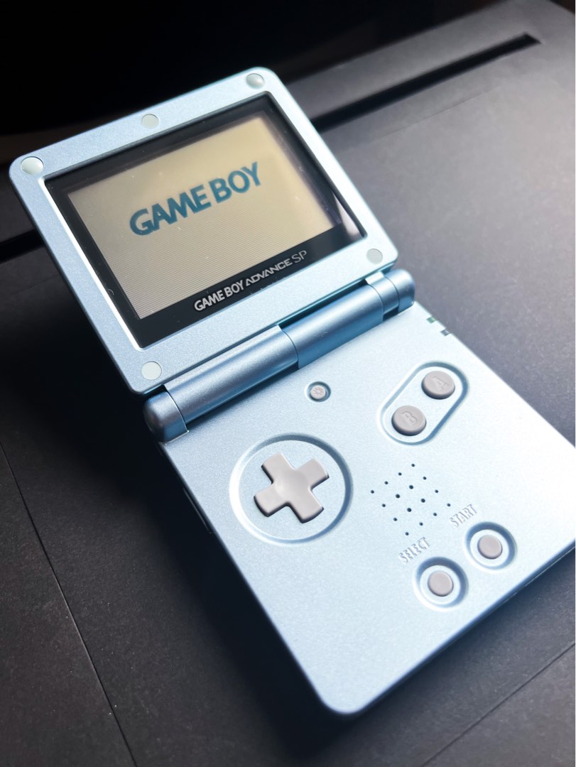 [GBA] GameBoy Advance SP Special blue mana Color 遊戲機, 電子遊戲, 電子遊戲機 ...