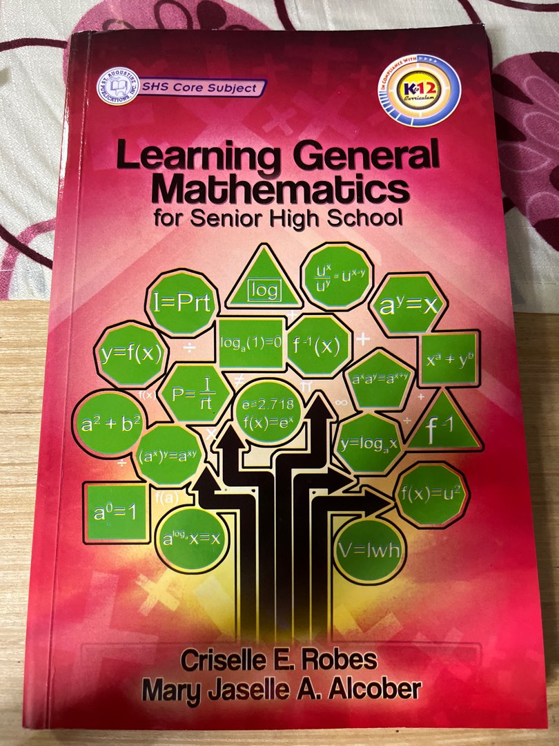 General Mathematics Book - Grade 11 SHS on Carousell