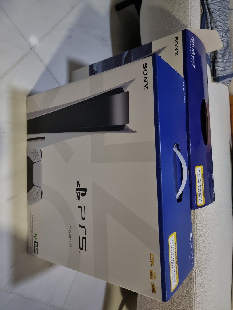 Giveaway Playstation 5 box, Video Gaming, Video Games, PlayStation on ...