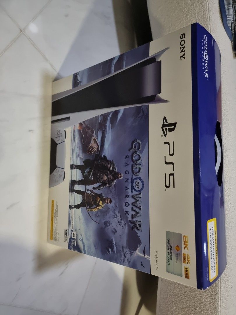 Giveaway Playstation 5 box, Video Gaming, Video Games, PlayStation on ...