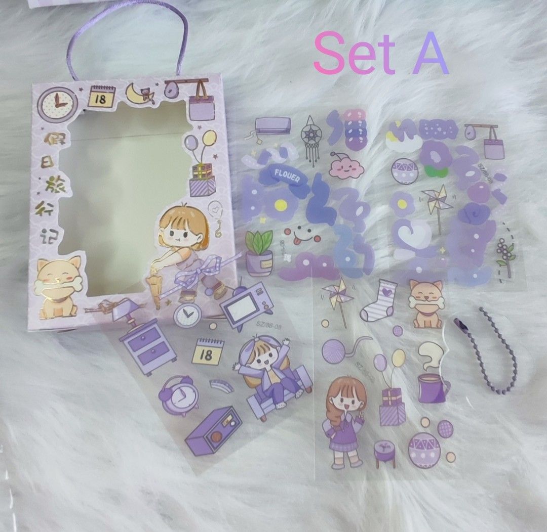 Goo Card With Cute Sticker Set, Hobbies & Toys, Stationery & Craft ...