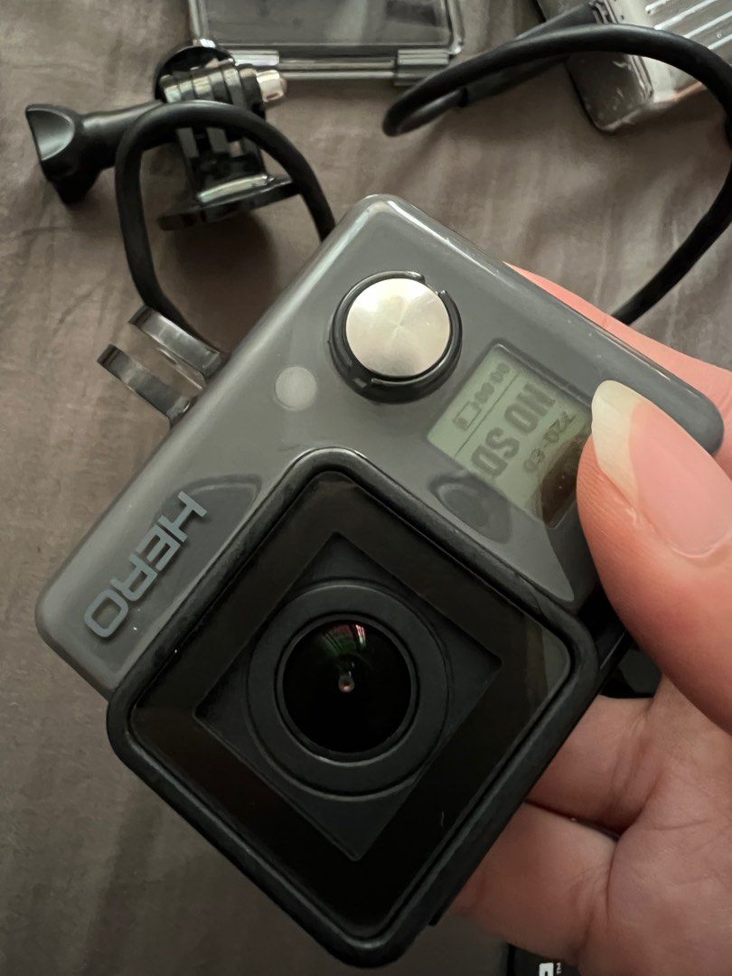 GoPro Hero kit with accessories, Photography, Cameras on Carousell
