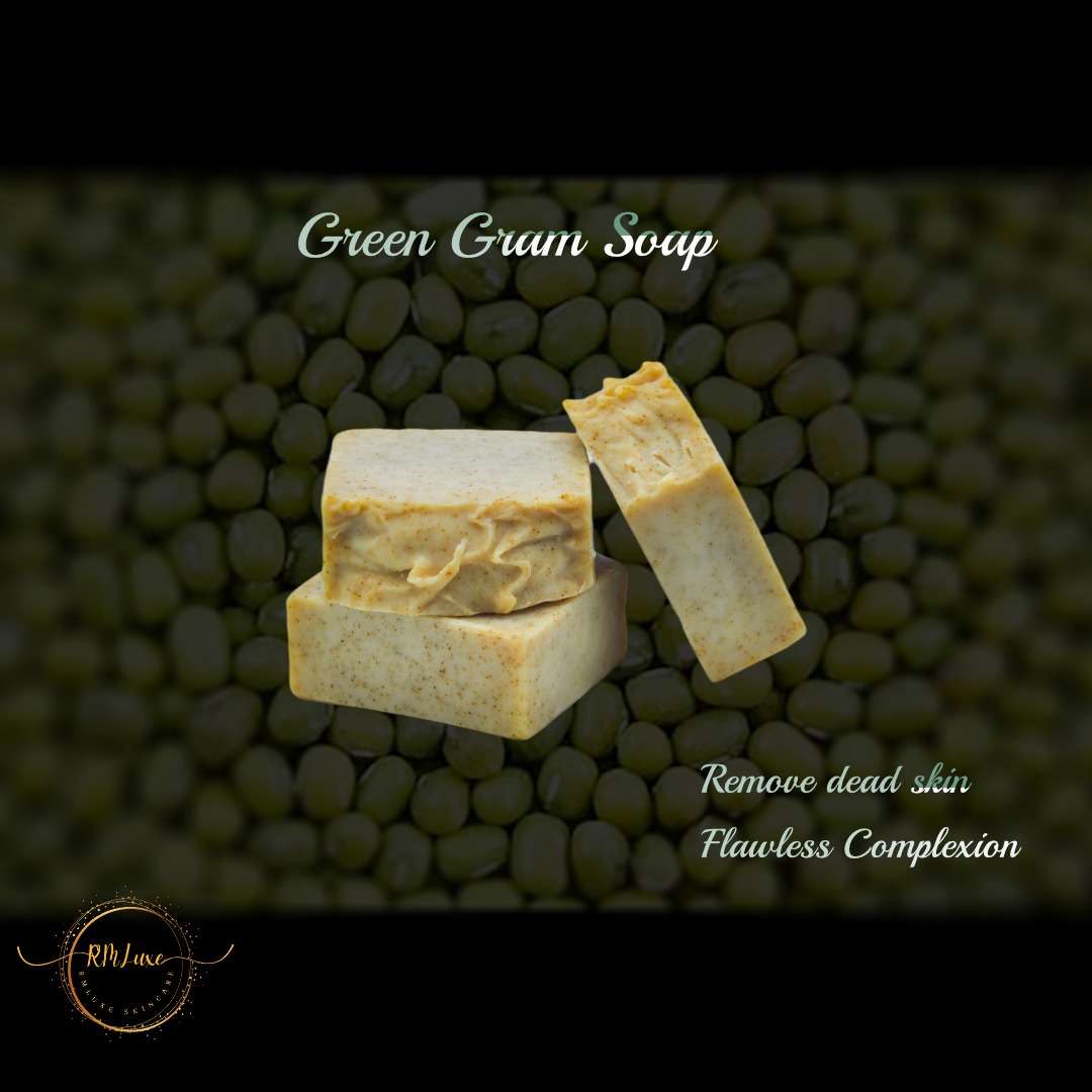 Green gram Soap (Natural Handmade Cold Processed), Beauty & Personal ...