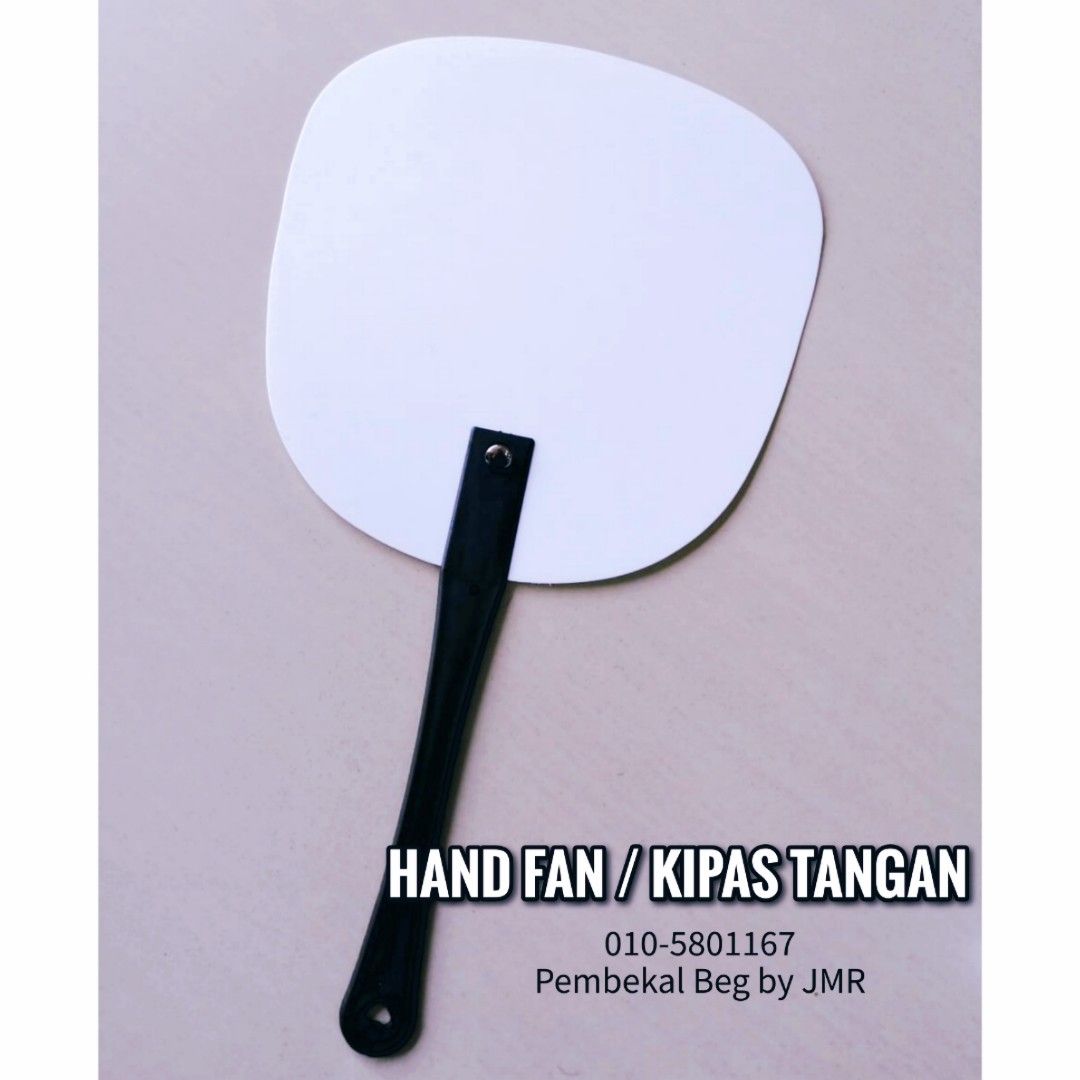 Hand Fan Kipas Tangan (can add logo) moq 100pcs, Furniture & Home ...