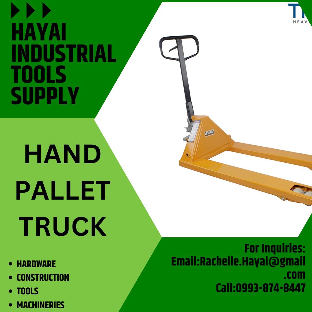 HAND PALLET TRUCK, Commercial & Industrial, Industrial Equipment on ...