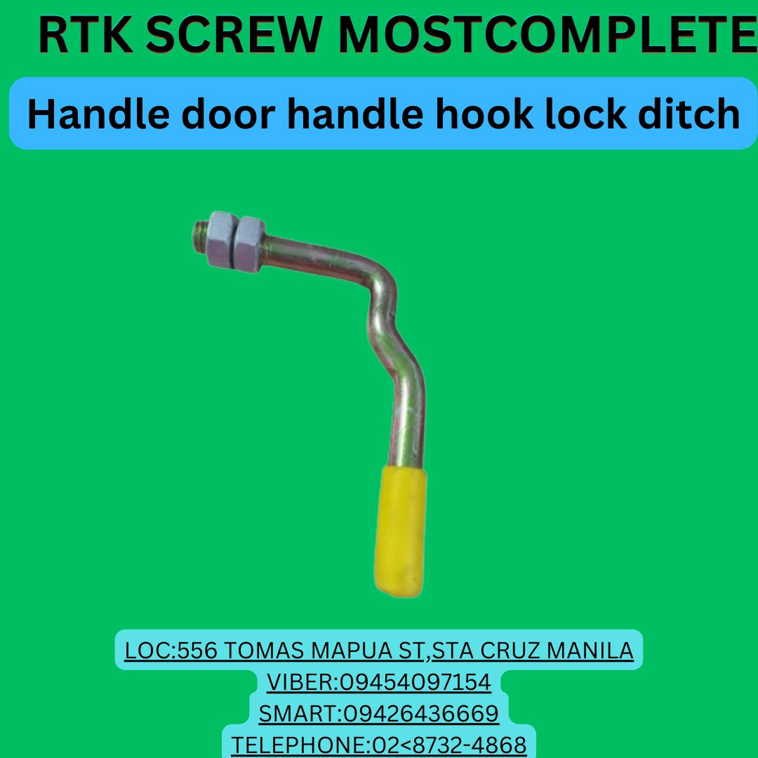 Handle door handle hook lock ditch, Commercial & Industrial ...