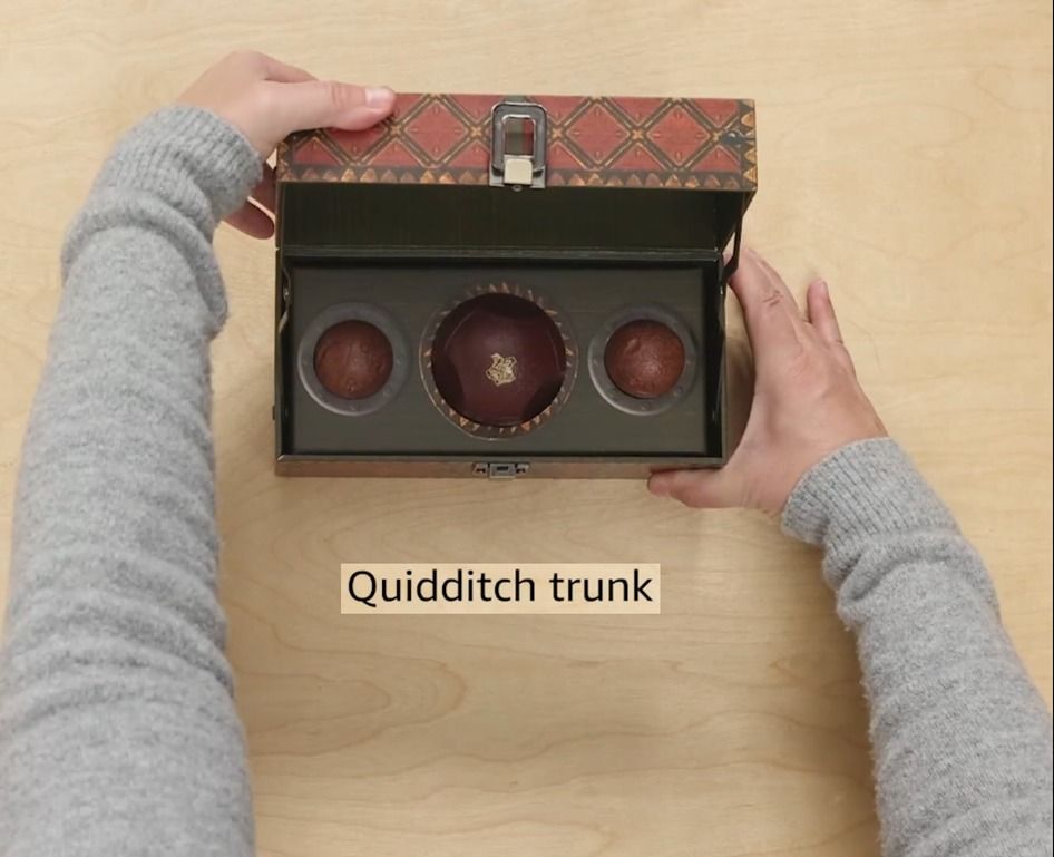 (ON-HAND) Harry Potter Collectible QUIDDITCH Set Keepsake Box, Hobbies ...