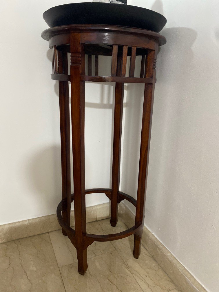 High teak table, Furniture & Home Living, Furniture, Tables & Sets on ...