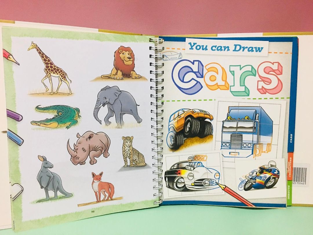Hinkler You Can Draw Binder Book - Over 80 Cool Drawings To Master! on ...
