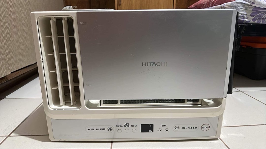 HITACHI INVERTER WINDOW TYPE, TV & Home Appliances, Air Conditioning ...