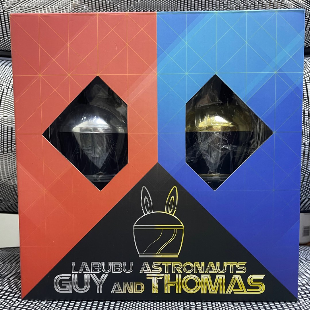 HOW2WORK LABUBU ASTRONAUTS GUY AND THOMAS, 興趣及遊戲, 玩具 & 遊戲類 - Carousell