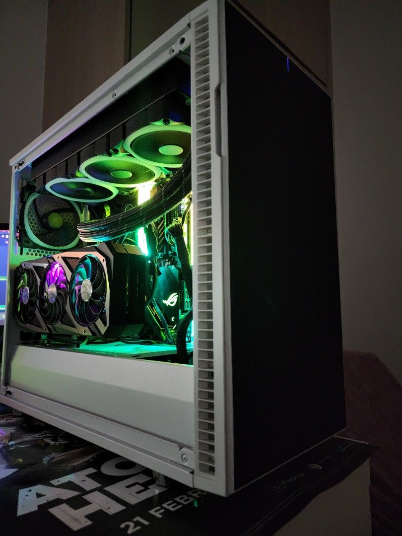 I9 ROG RTX 3070Ti custom PC build, Computers & Tech, Desktops on Carousell