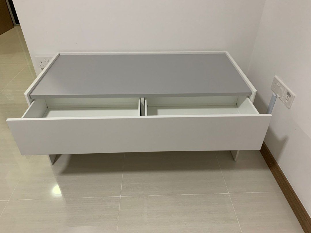 IKEA activity table with storage (White), Furniture & Home Living ...