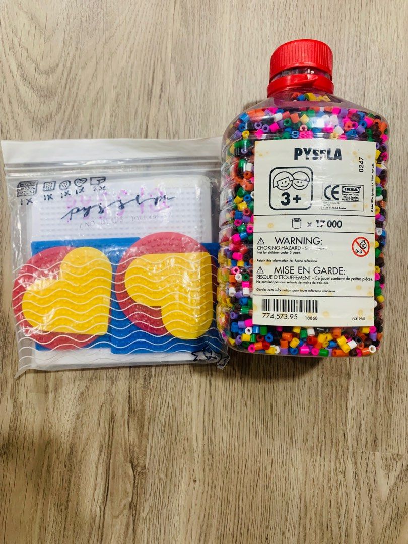 IKEA pyssla beads, Hobbies & Toys, Stationery & Craft, Craft Supplies ...