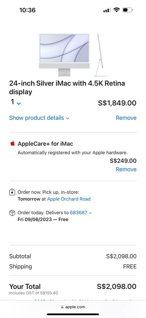 iMac 24” May 2026 AppleCare+, Computers & Tech, Desktops on Carousell
