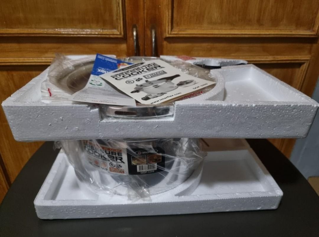 IMARFLEX Aluminum Pressure Cooker 9 liter on Carousell