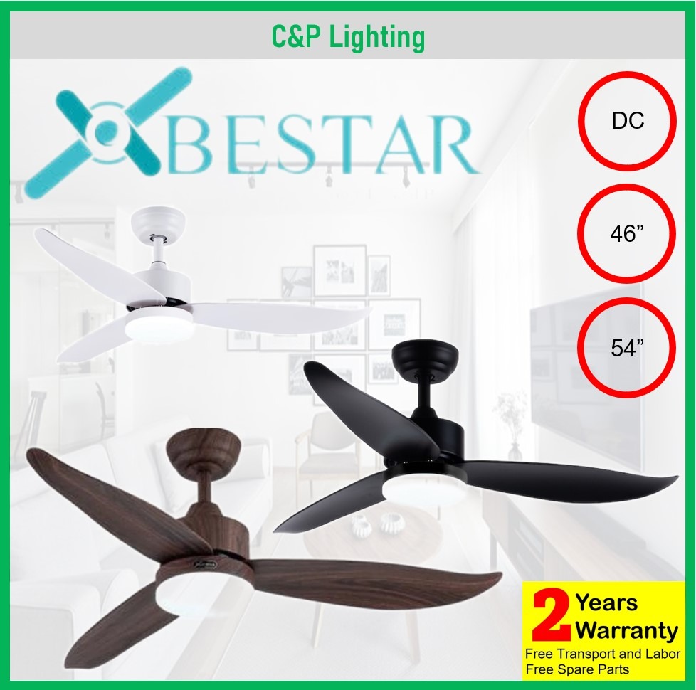 [Installation Promo] Bestar Razor 46" / 54" Ceiling Fan with LED light ...