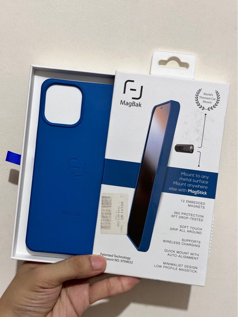 iPhone 12 Pro Max - MagBak Case (Blue), Mobile Phones & Gadgets, Mobile ...