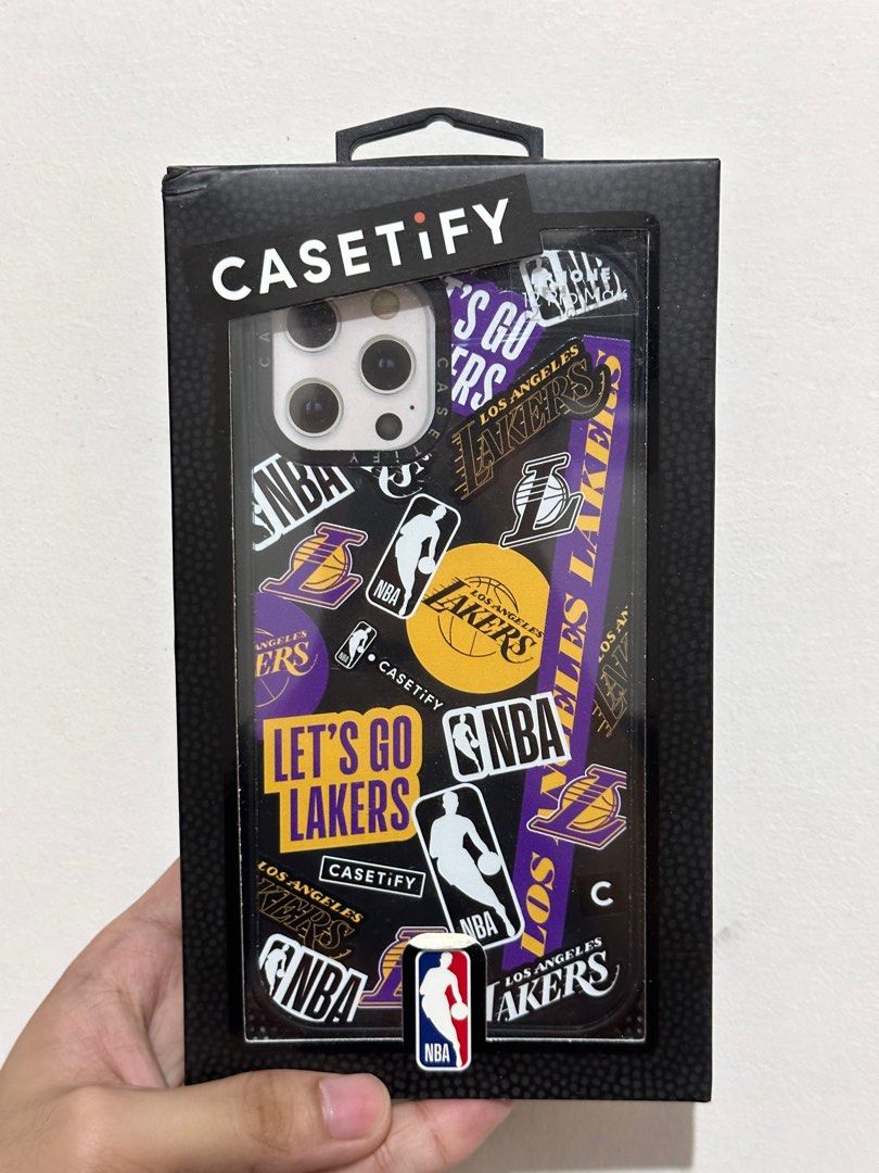 iPhone 12 Pro Max - NBA Lakers Mania MagSafe Case Casetify Collab on ...
