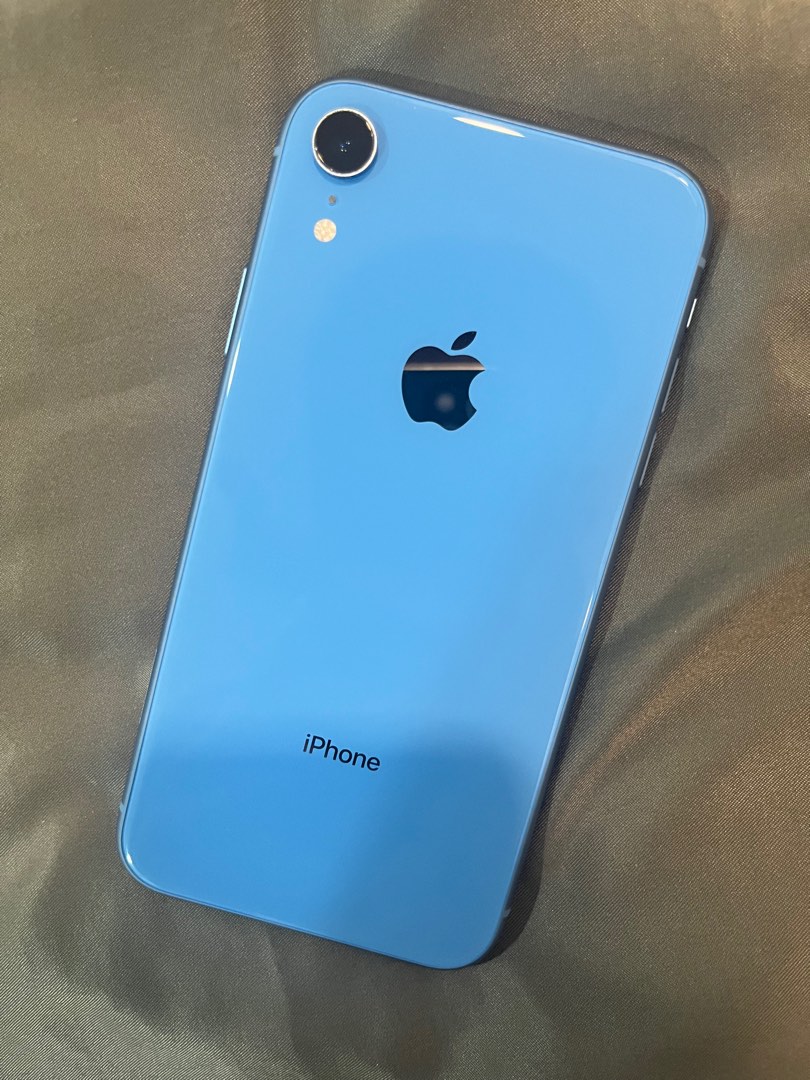 [Full set with box] iPhone XR 128GB - Blue, Mobile Phones & Gadgets ...
