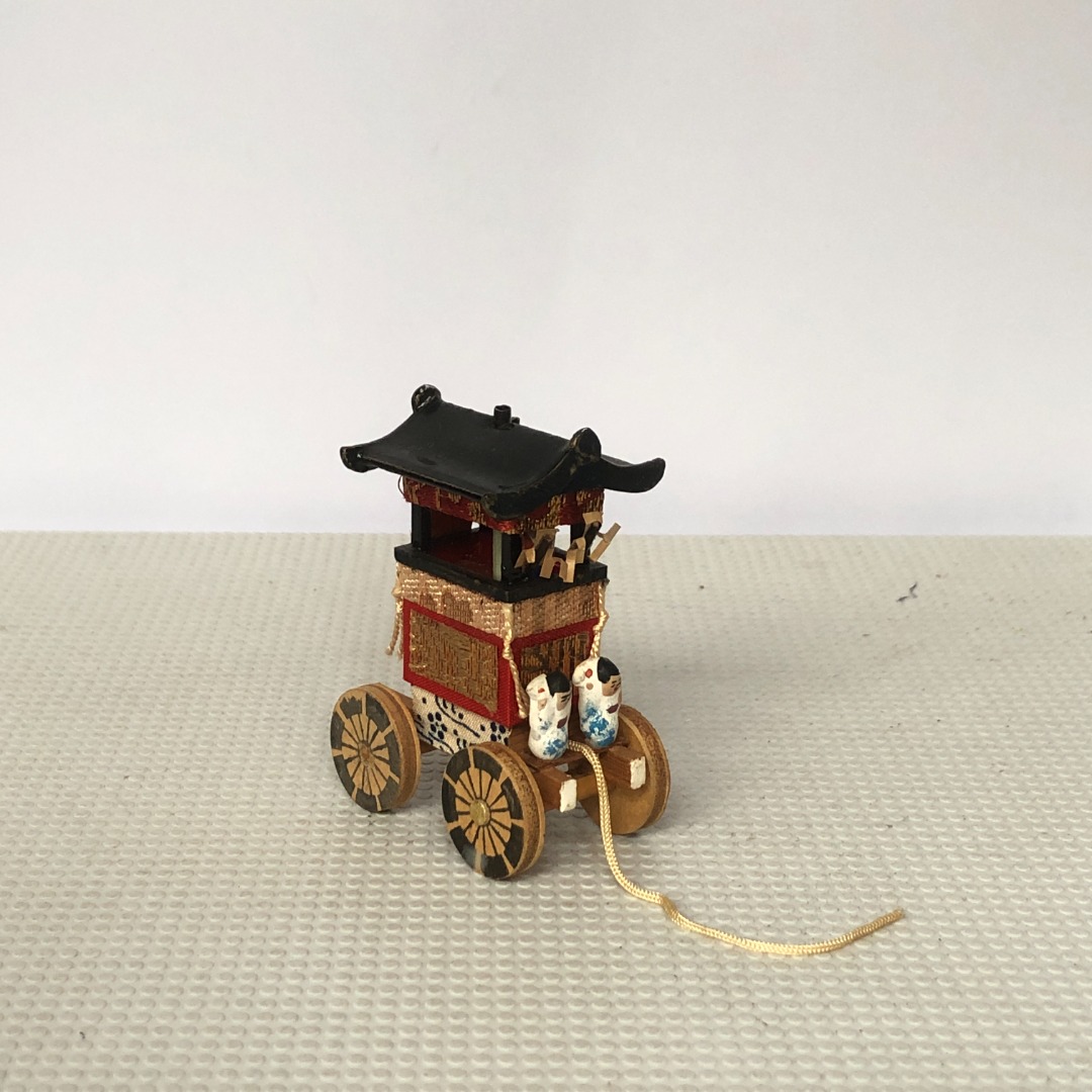 Japanese Festival cart miniature display #1760, Furniture & Home Living ...