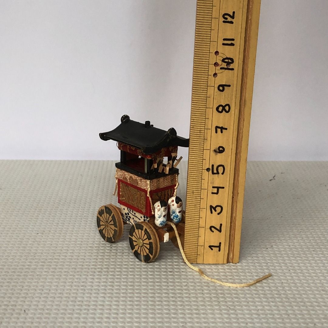 Japanese Festival cart miniature display #1760, Furniture & Home Living ...