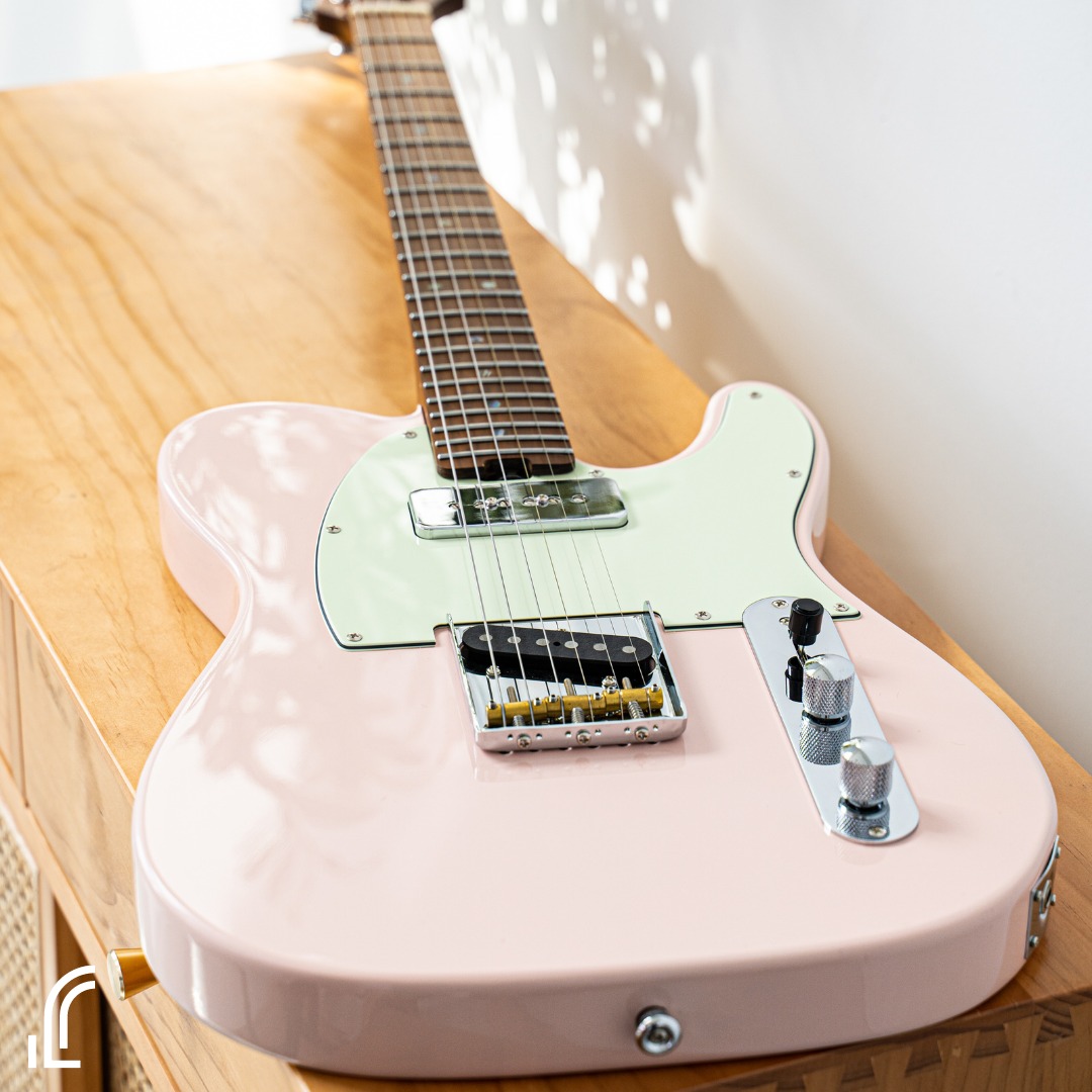Jethro Guitar Works | JT Classic T - Shell Pink | Telecaster Electric ...