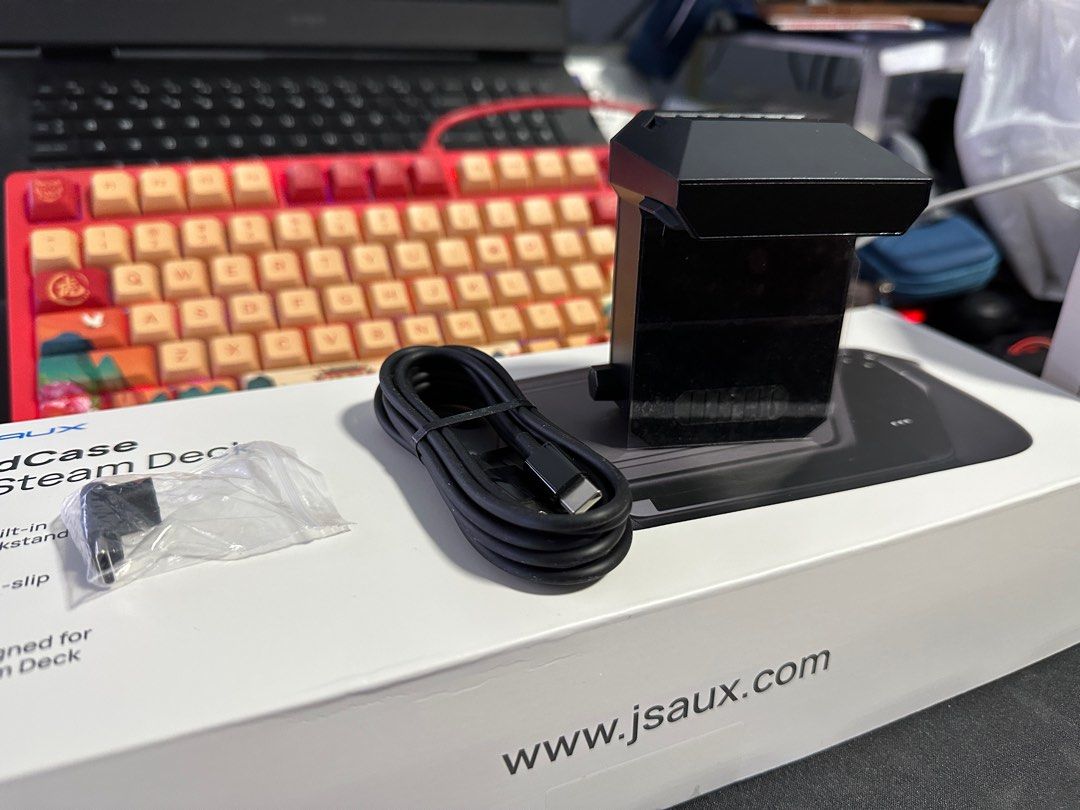 JSAUX ModCase for Steam Deck + Cooler Kit, Video Gaming, Gaming ...