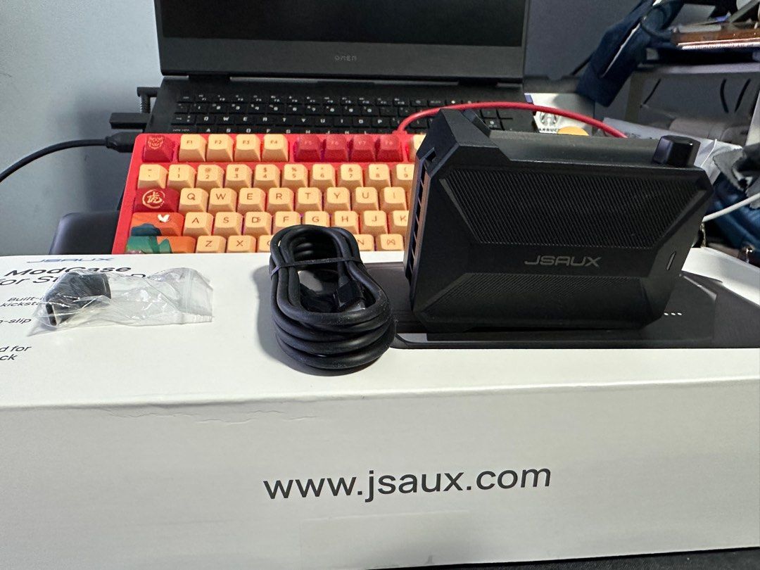 JSAUX ModCase for Steam Deck + Cooler Kit, Video Gaming, Gaming ...